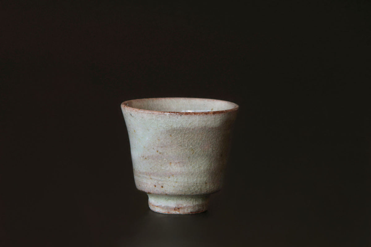 Small Sake Cup | Vintage Hagi Ware | Japanese Authentic Pottery ...