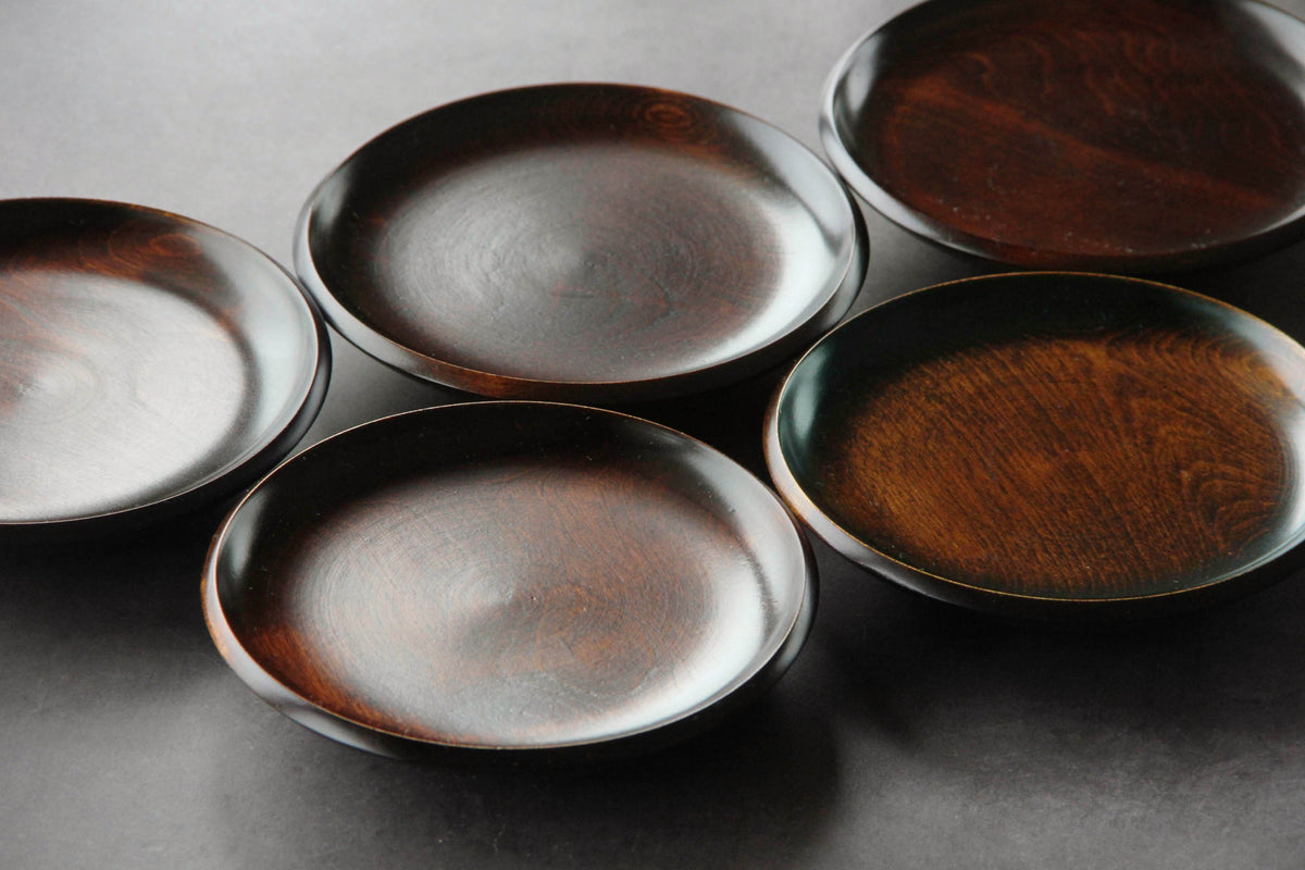 13.5cm / Beautifully Shaped Wooden Plate – KinsenTOKYO