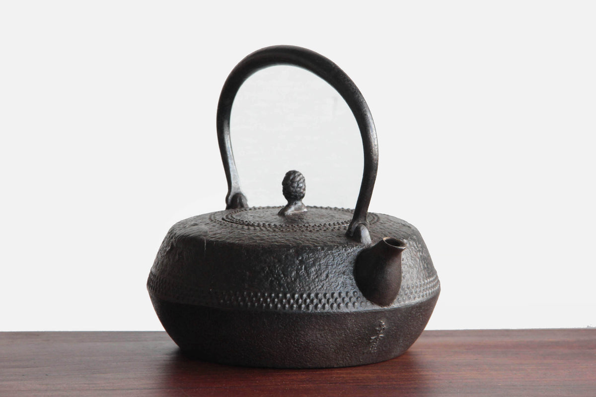 1800ml Vintage Japanese Tetsubin – Cast Iron Kettle for Tea Ceremony ...