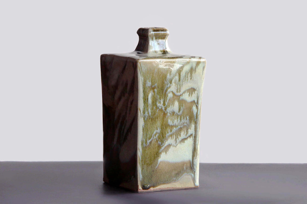 H22cm / Mingei Vase by Toshiro Ono – Japanese Folk-Craft Pottery with ...