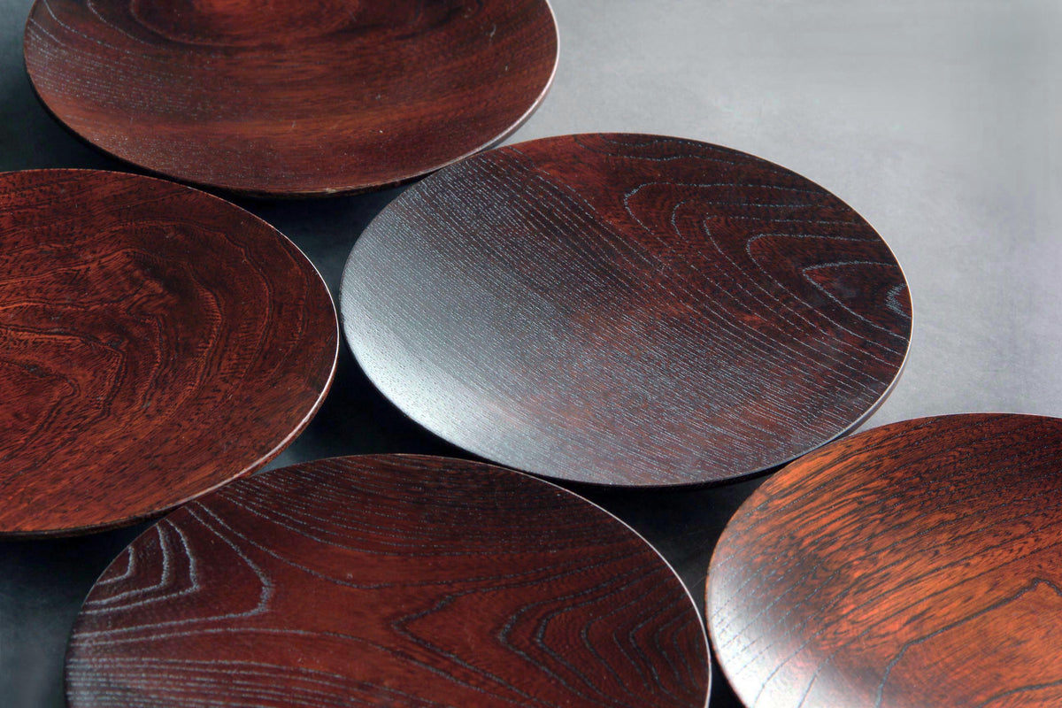 18.3cm / Wood Craft | Lacquered Plate – KinsenTOKYO